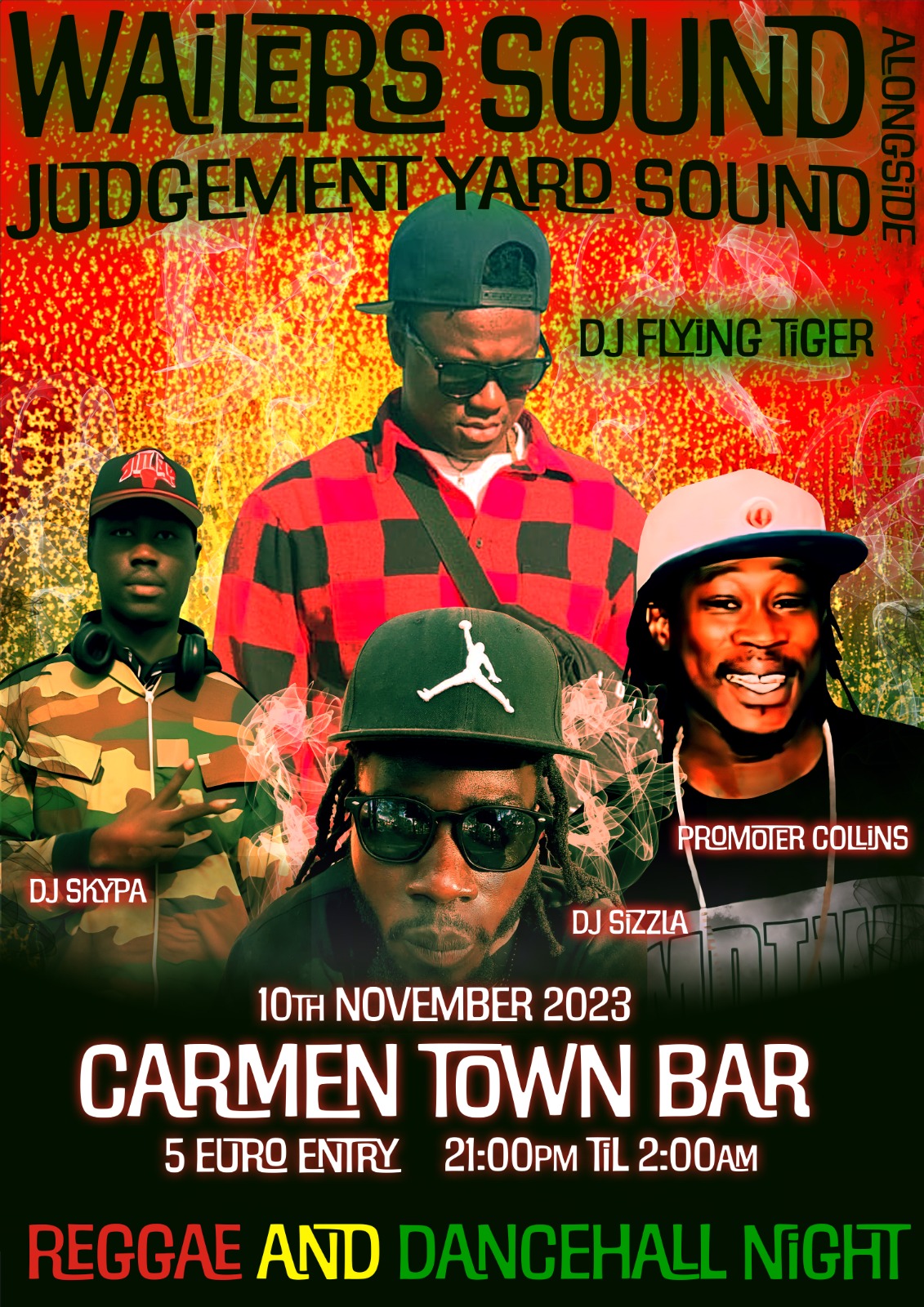 REGGAE AND DANCEHALL NIGHT SET IN CARMEN TOWN | Carmen☆Town