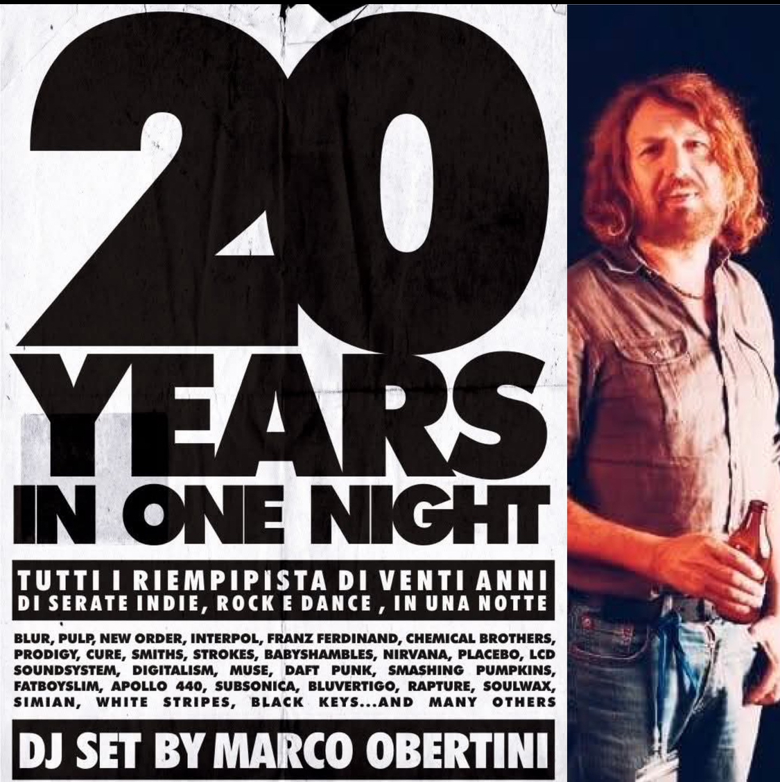 Venerdì 5 Dicembre 2025, 20 YEARS IN ONE NIGHT Marco Obertini Dj Set ...